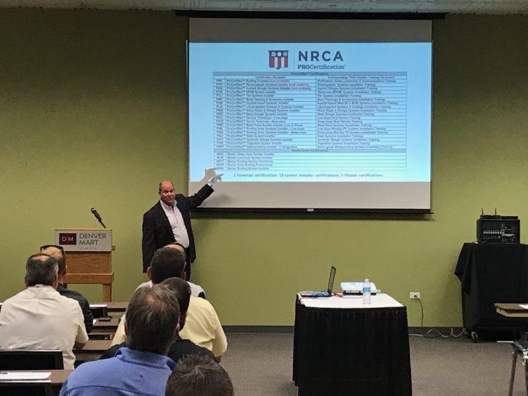 IIBEC Colorado Chapter co-hosts seminar with CRA and NRCA, 2nd quarter 2019